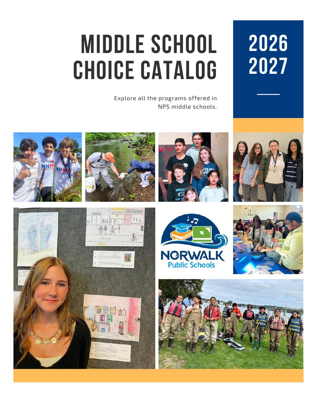 Middle School Choice Catalog 2026-27 | PDF to Flipbook